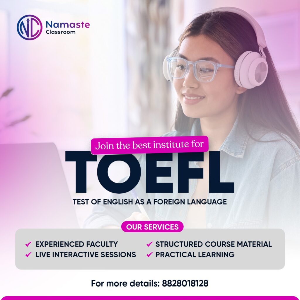 TOEFL - Namaste Classroom